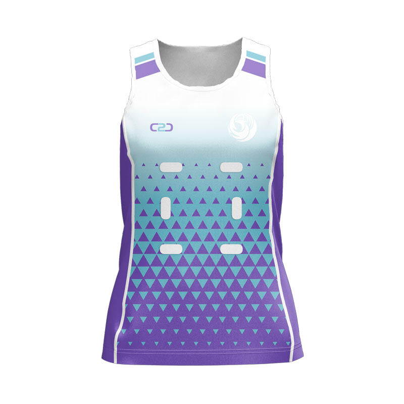 Diamonds Netball Singlet Ladies Racerback Design Your Own Custom– Coast 2 Coast Sports Singapore