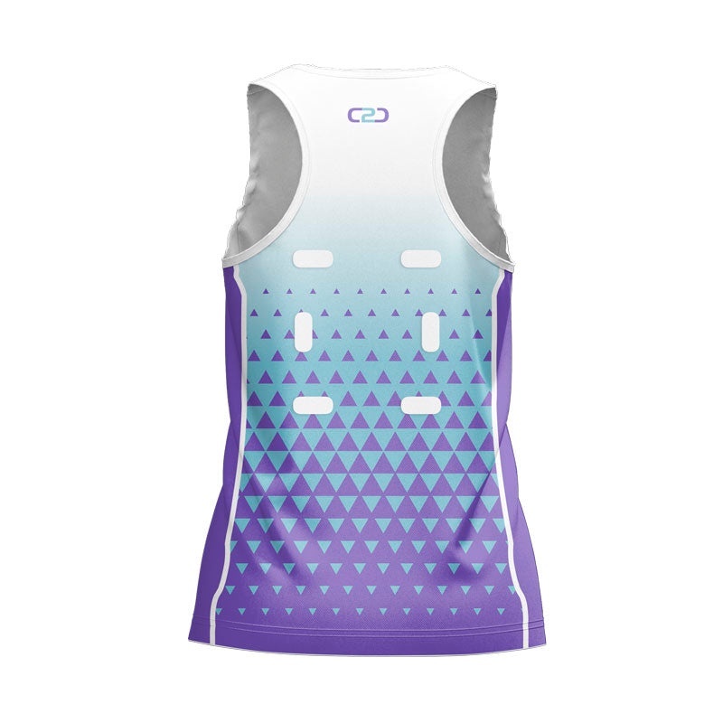 Diamonds Netball Singlet Ladies Racerback Design Your Own Custom– Coast ...