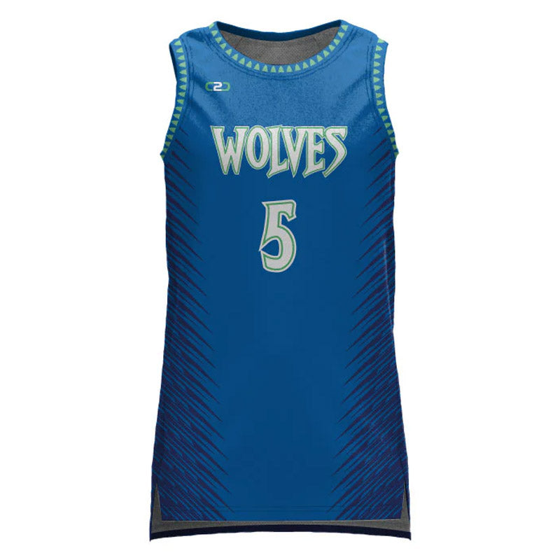 Design Your Own Custom Timberwolves Inspired Basketball Uniform Singlet ...