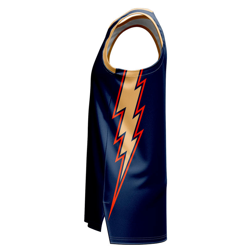 The Bay SlimFit HP Split Basketball Singlet Design Your Own Custom ...
